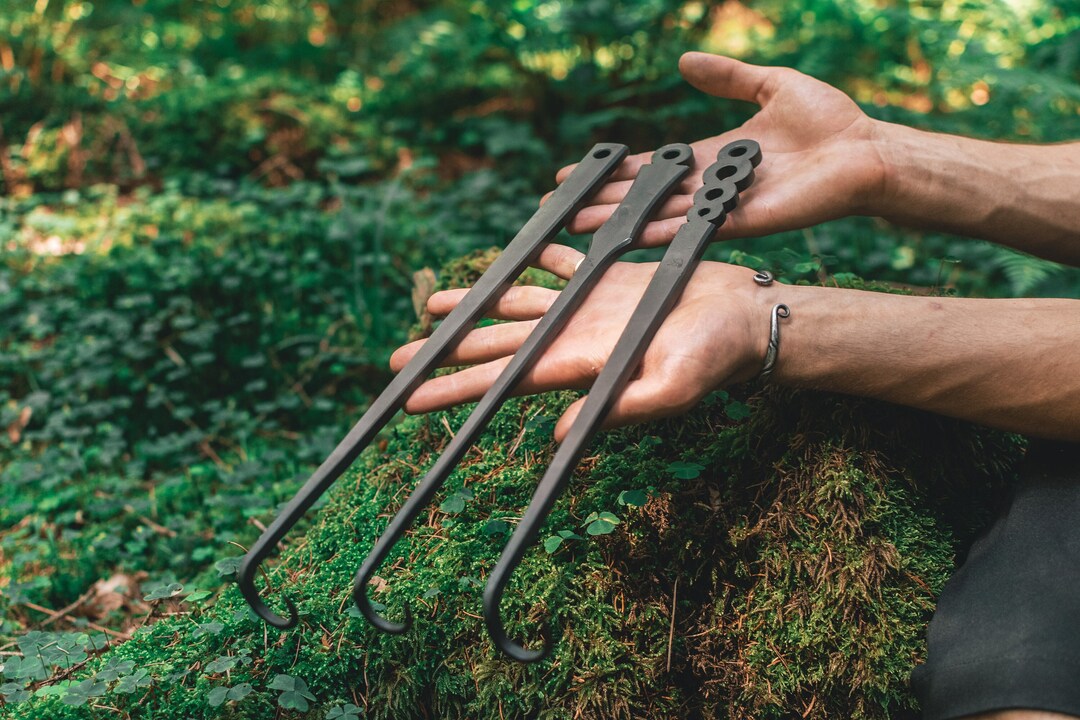 Steak Turner, Steak Flipper, BBQ Tool, Grill Tool, Handforged. - Etsy