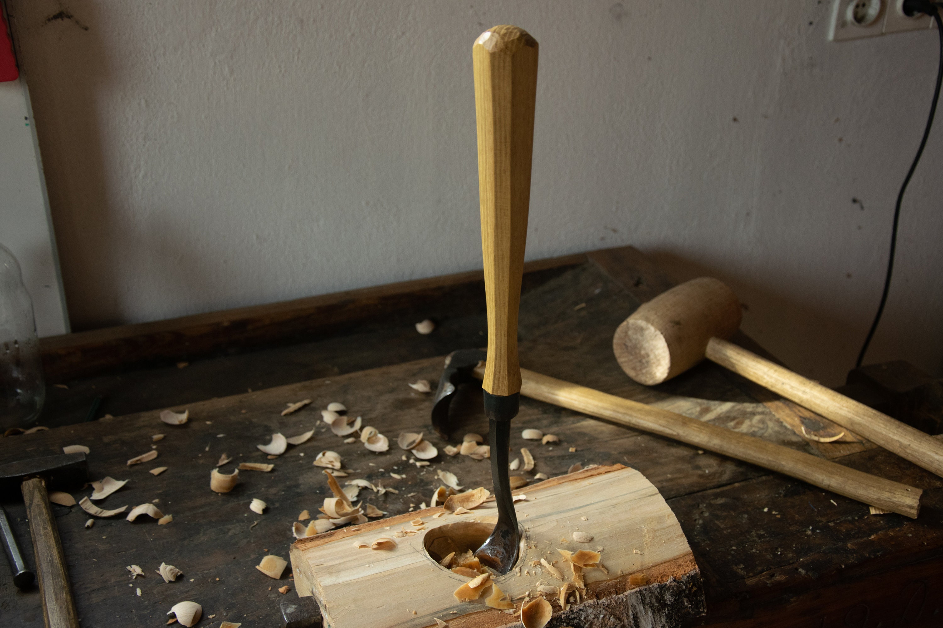 Kuksa Gouge Small Bowl Gouge Woodcarving Gouge Handforged. | Etsy UK