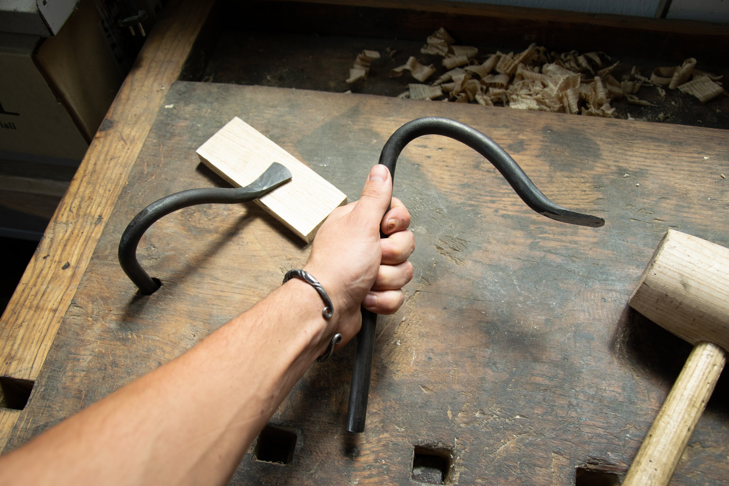 Workbench Holdfast for Φ16mm or 5/8 Inch Hole Handforged. - Etsy Canada