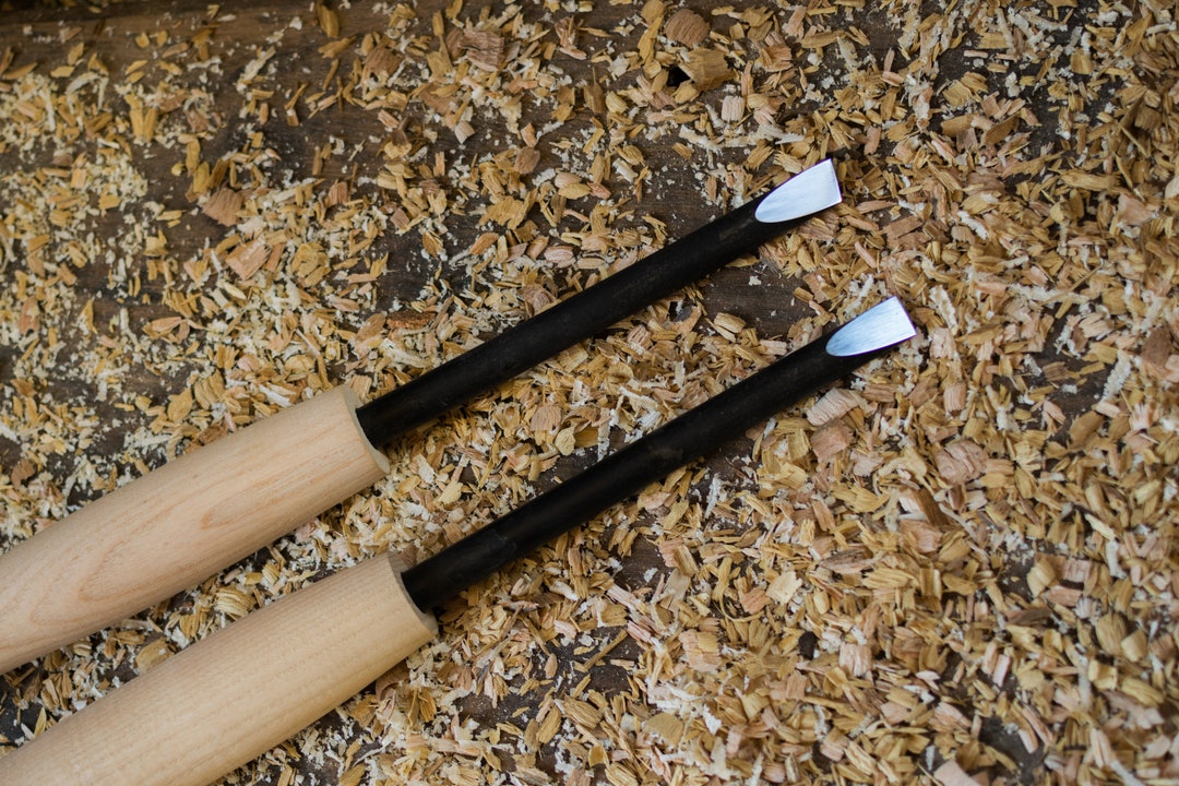 Lathe Knife, Lathe Skew Knife, Woodturning, Handforged. - Etsy