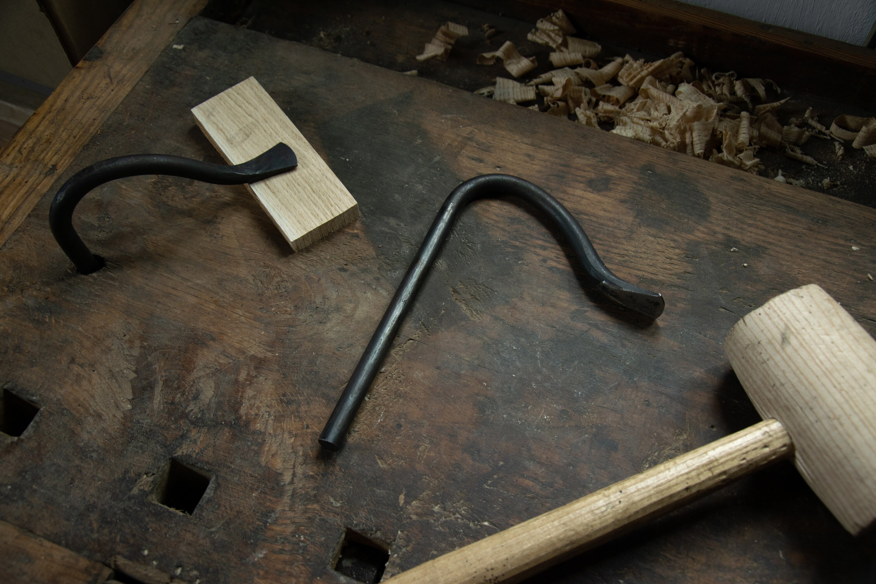Workbench Holdfast for Φ16mm or 5/8 Inch Hole Handforged. | Etsy Canada