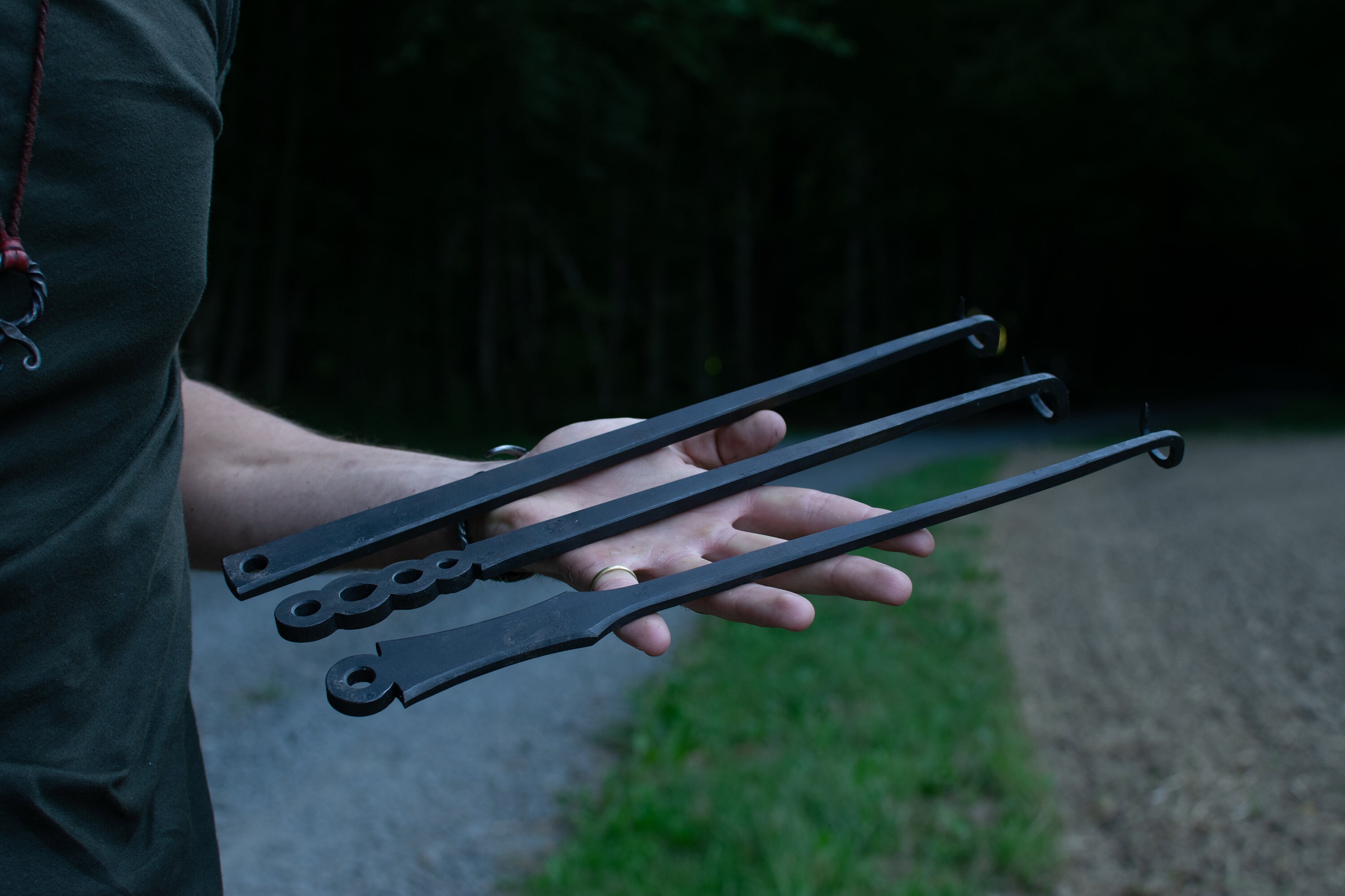 Steak Turner Steak Flipper BBQ Tool Grill Tool Handforged. - Etsy