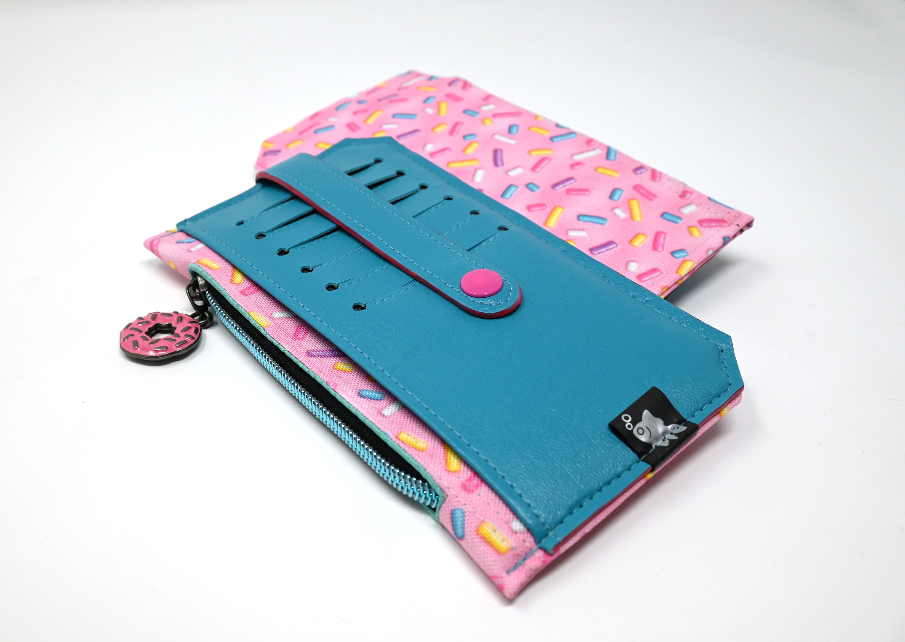 Purse Pal Zipper Wallet Donut Sprinkles Icing - Etsy
