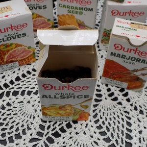 Vintage Durkee Cardboard Spice Boxes Various Types - Etsy