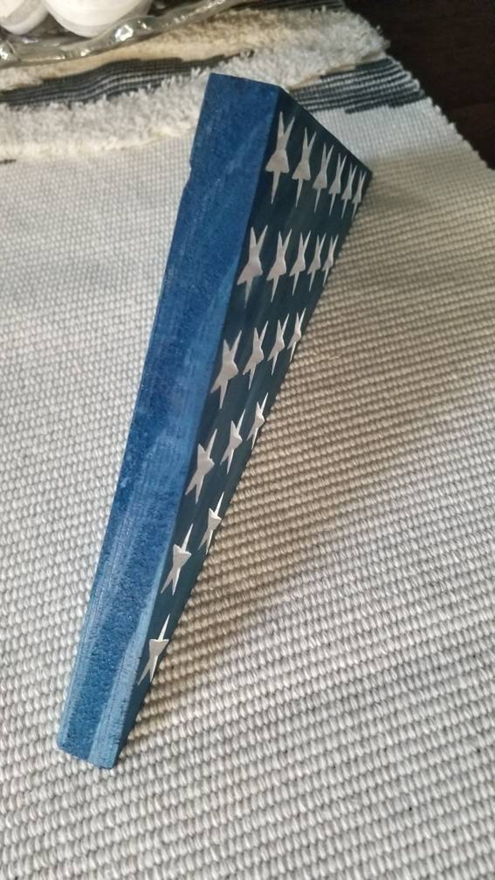 Folded American Flag Memorial Day 4th of July Americana - Etsy