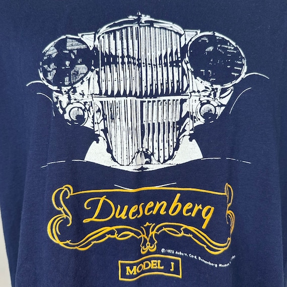 Vintage 1970s/80s Duesenberg Model J T-Shirt, Logo 7 … - Gem