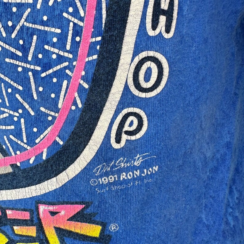 Vintage 1990s Ron Jon Surf Shop Wave Dye Shark T-shirt, Ron Jon Surf ...