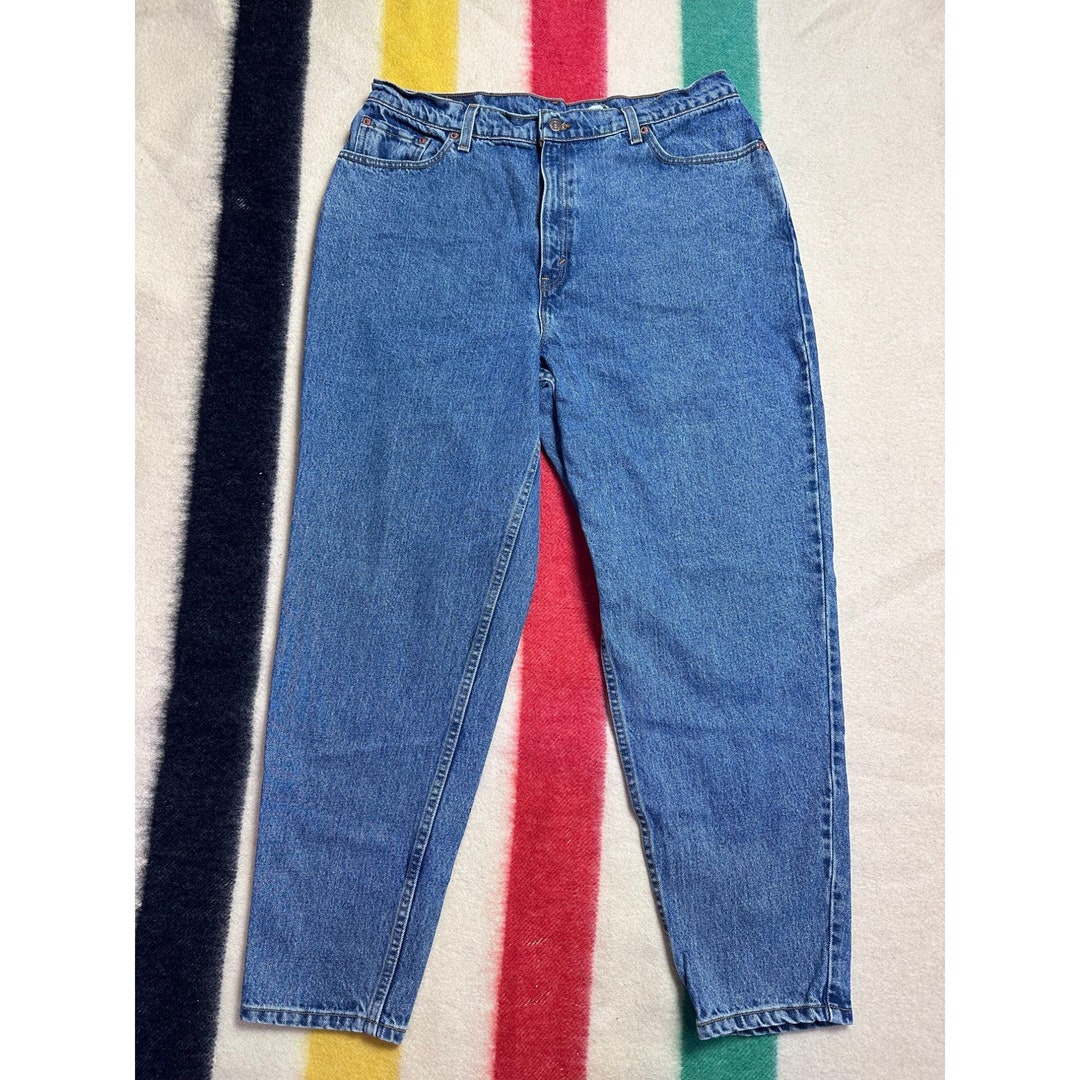 Vintage 1990s Levi’s 550 Red Tab Jeans, Women’s Size 16, 36"x29 ...