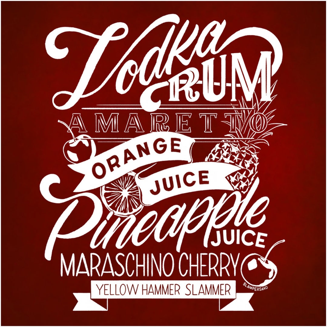Yellow Hammer Slammer Art Print - Etsy
