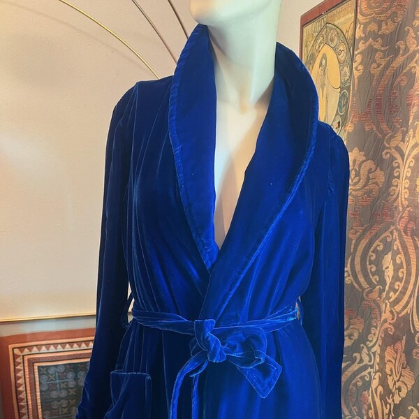 Royal Blue Velvet - Etsy