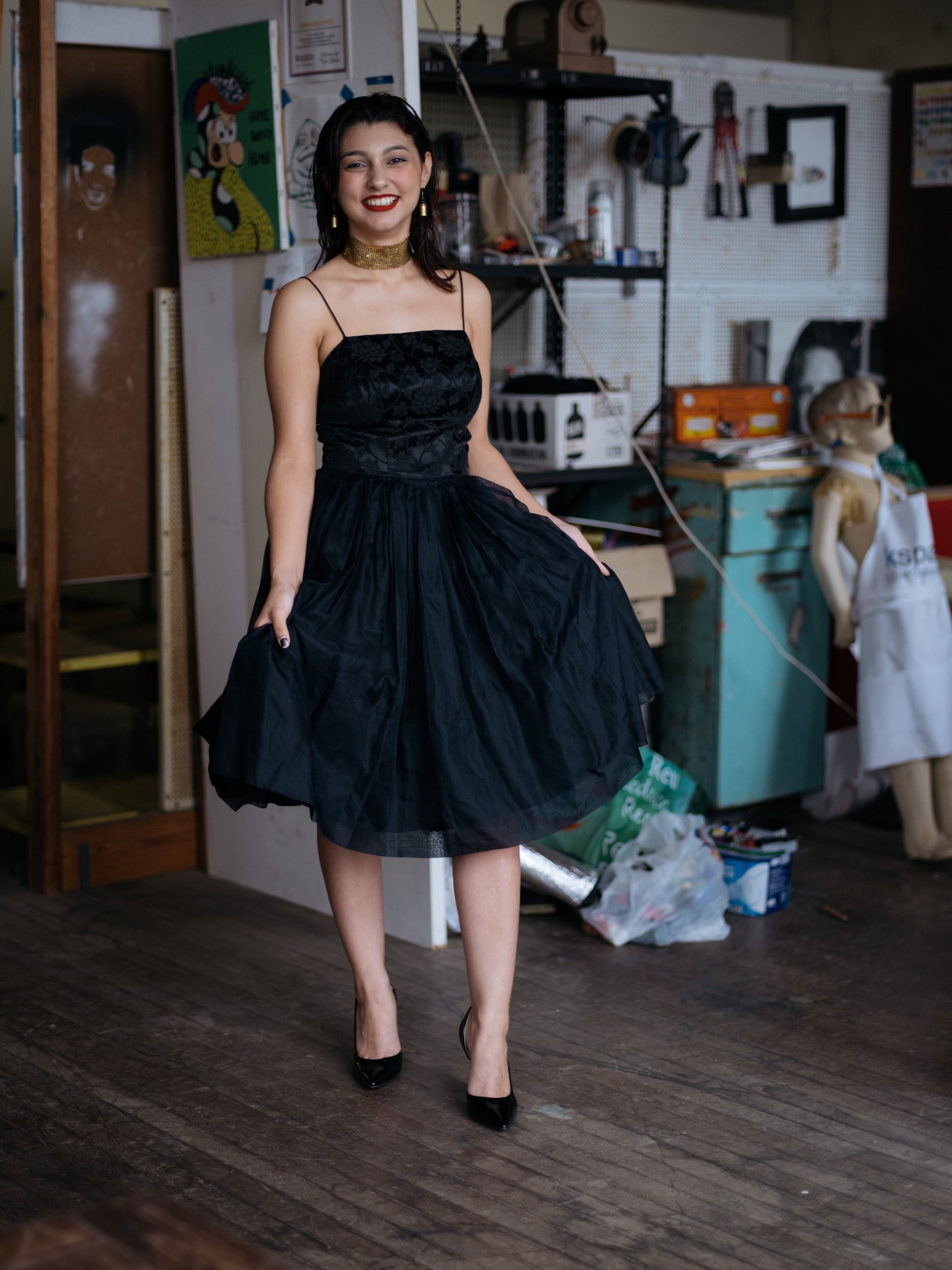 Vintage 50s Pat Hartly Prom Dress Black Spaghetti Strap - Etsy