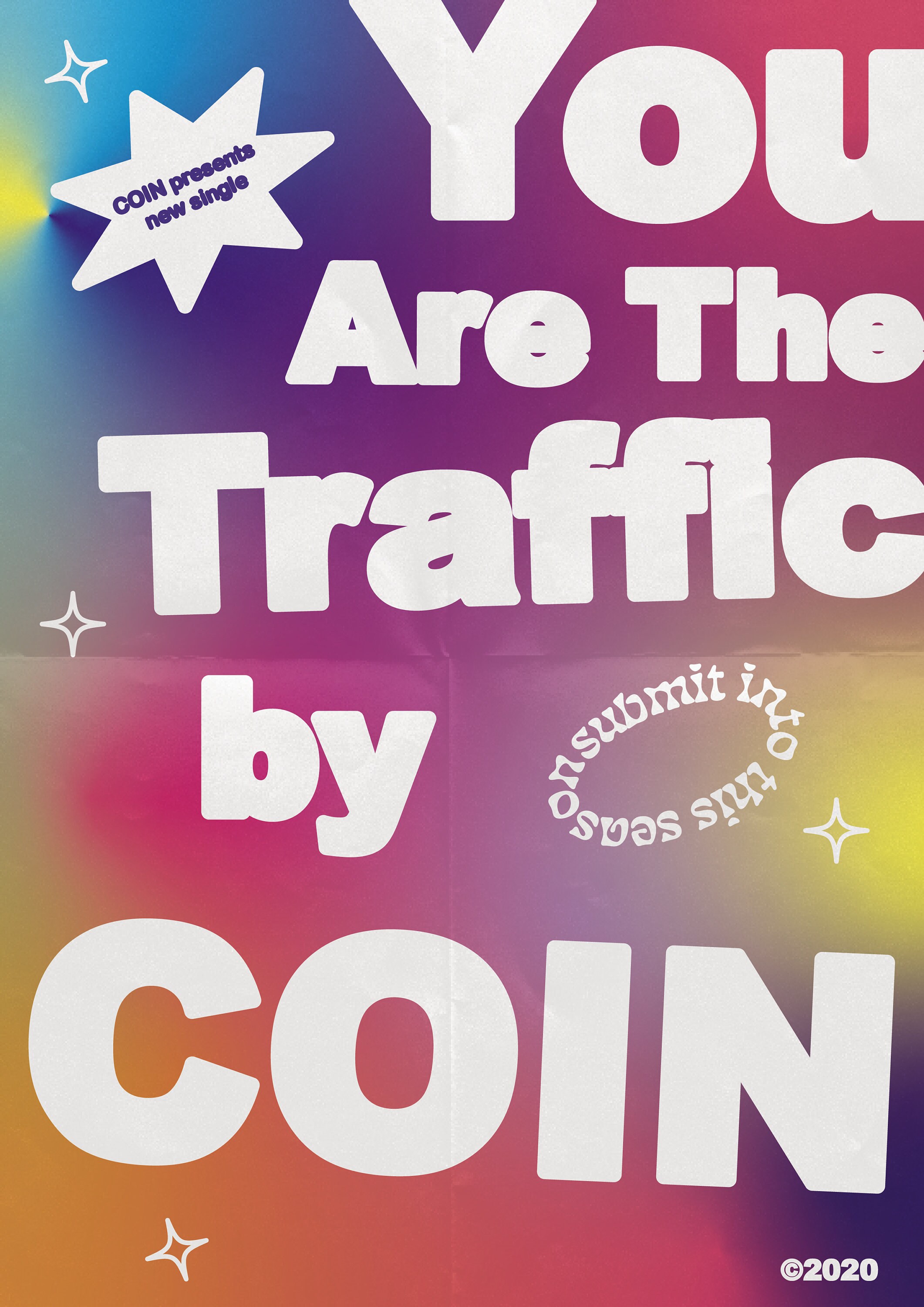 You Are the Traffic COIN 7.5x10.5 In - Etsy