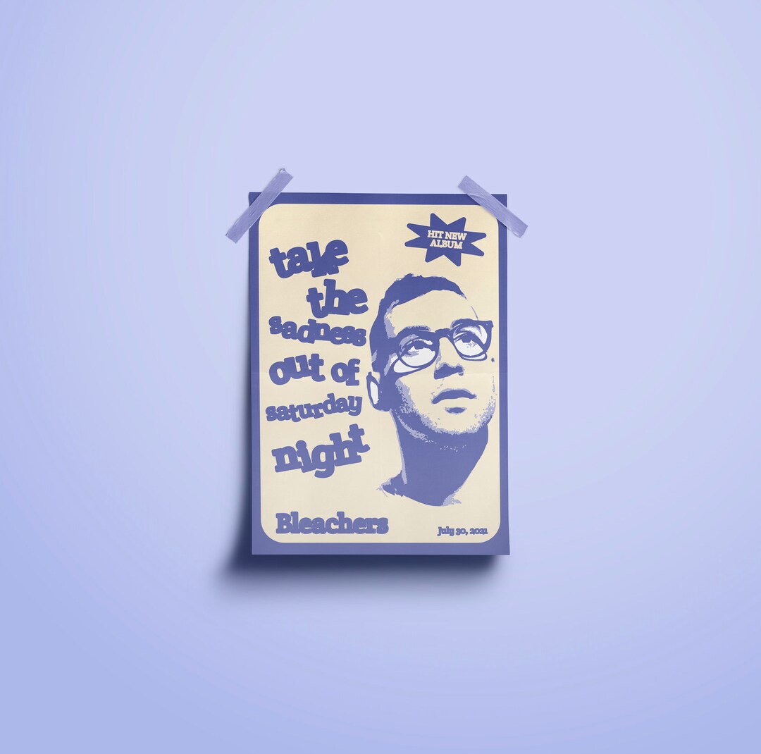 Bleachers Poster 7.5x10.5 In - Etsy