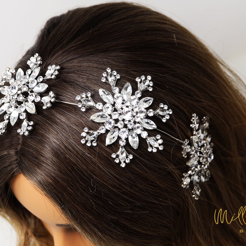 Snowflake Hair Piece - Etsy