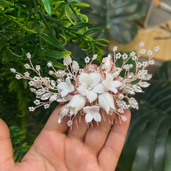 Large Bridal Comb - Etsy