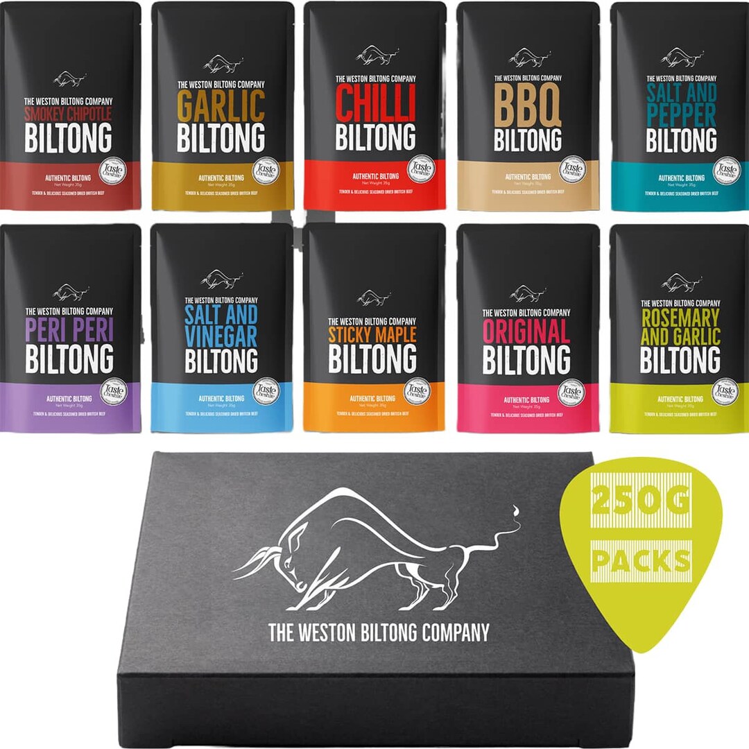 2.5kg Biltong Selection Box Pick Your Fat Level - Etsy