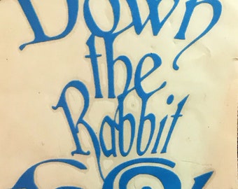 Down the rabbit hole | Etsy