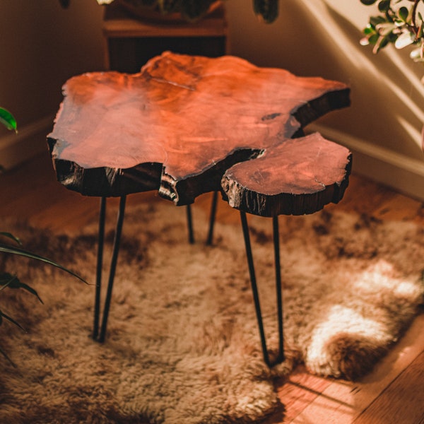Redwood End Tables - Etsy