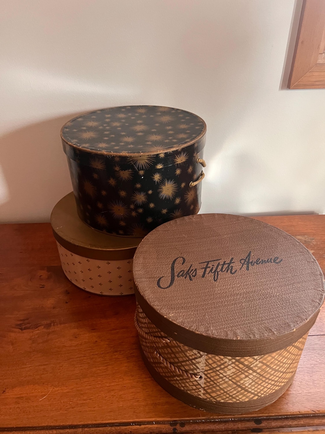 1950s Cardboard Hat Boxes From Department Storeslot of 3 - Etsy UK