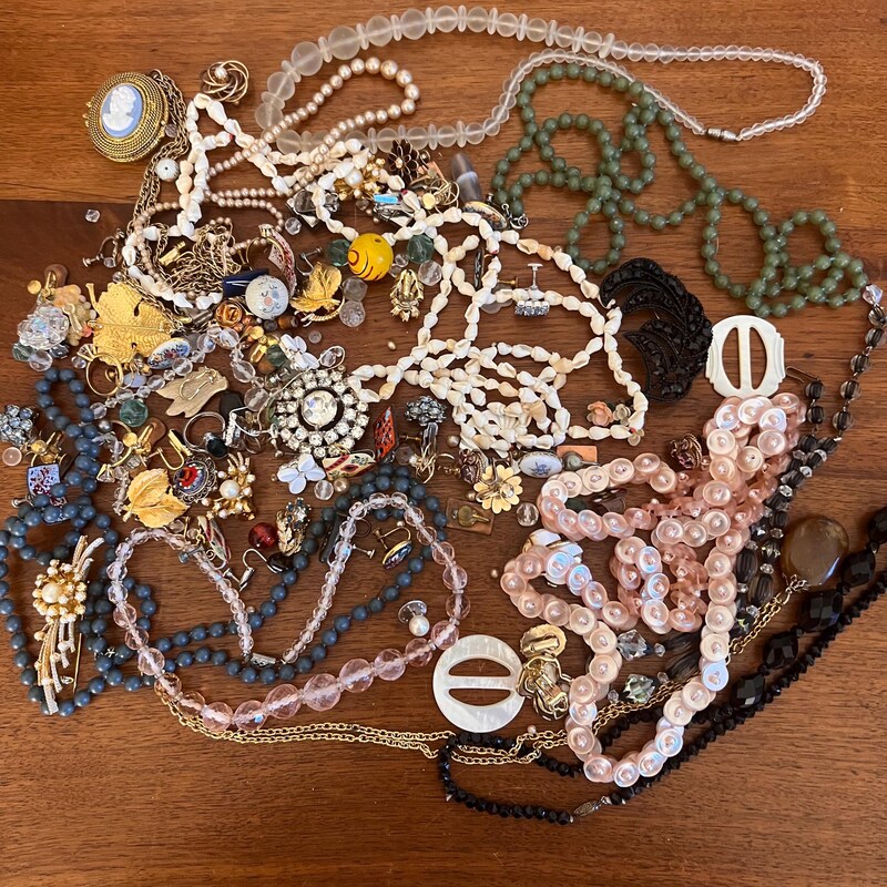 70s Costume Jewelry - Etsy