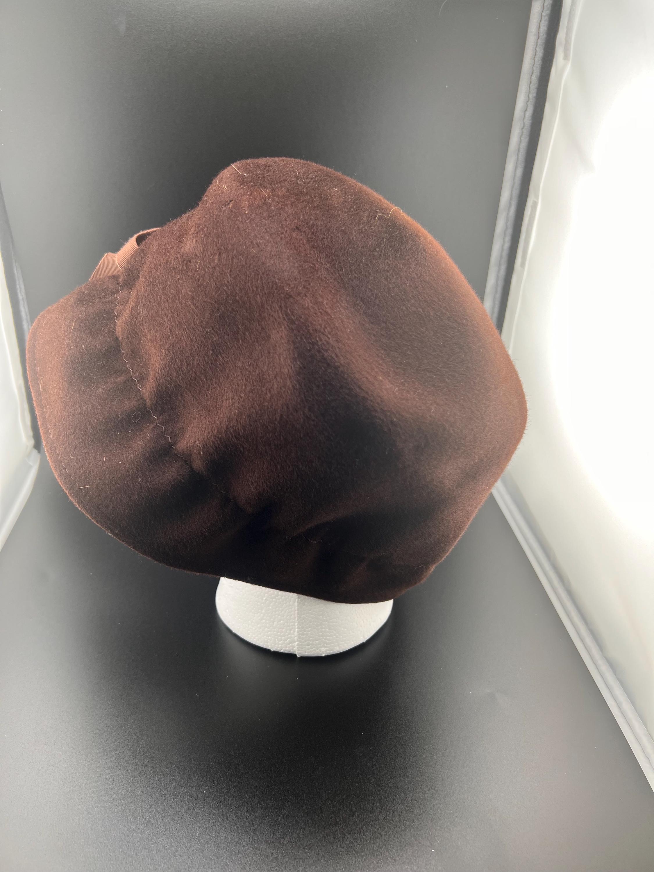 Vintage Glenover Henry Pollak New York 100 Wool Bucket Hat With