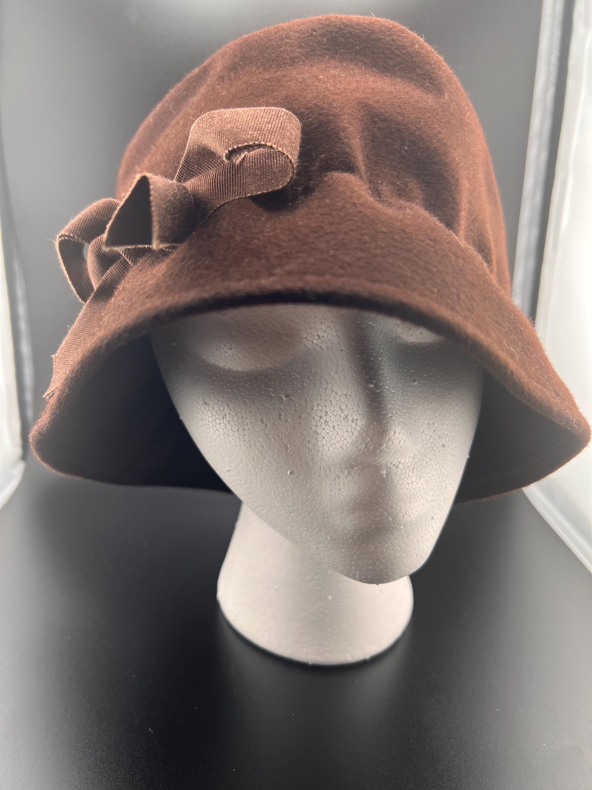 Vintage Glenover Henry Pollak New York 100% Wool Bucket Hat With ...