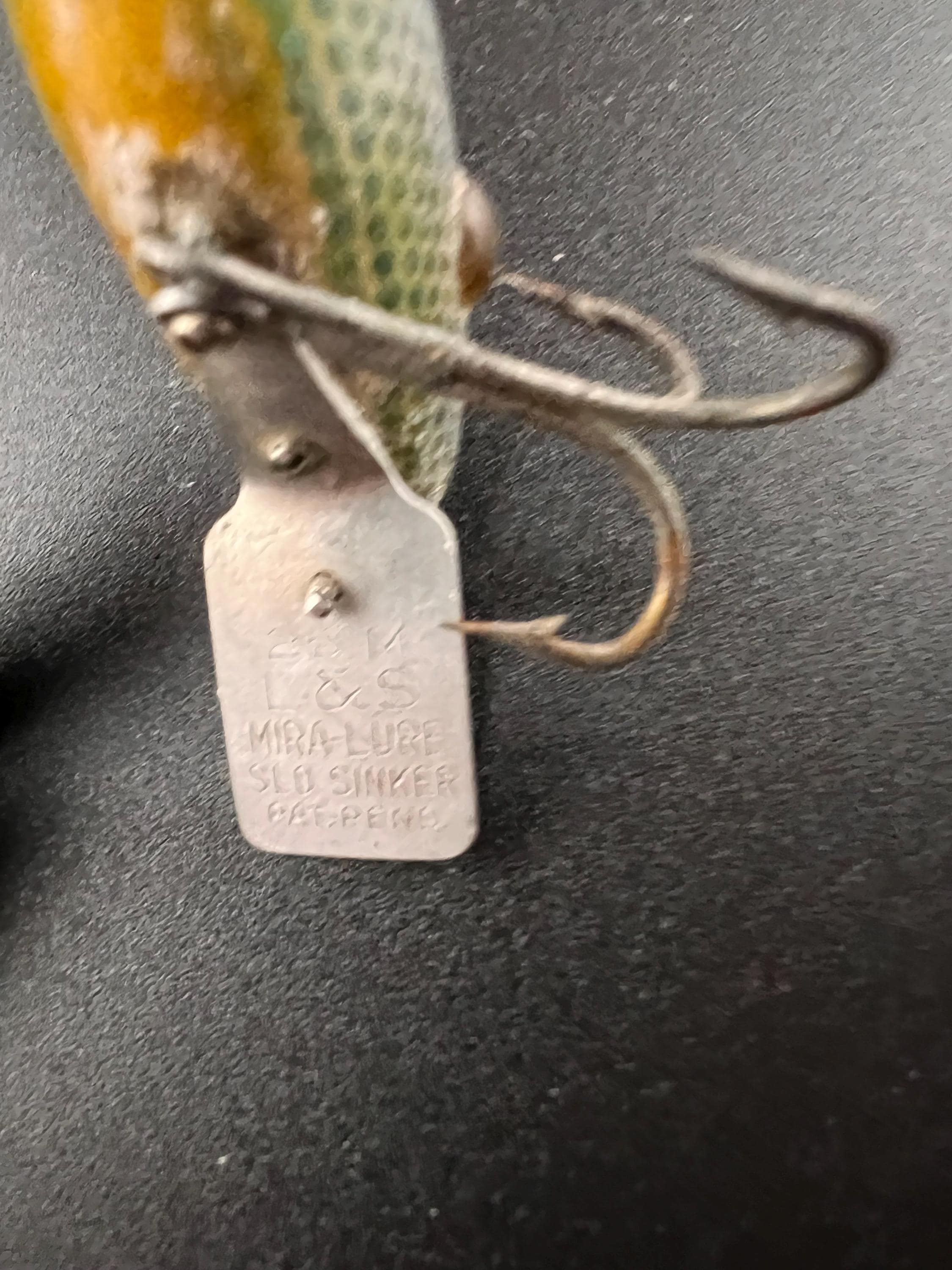 Vintage L&S Mira-lure Slo Sinker, Mira-lure Sinkers, Pike Master 35 ...