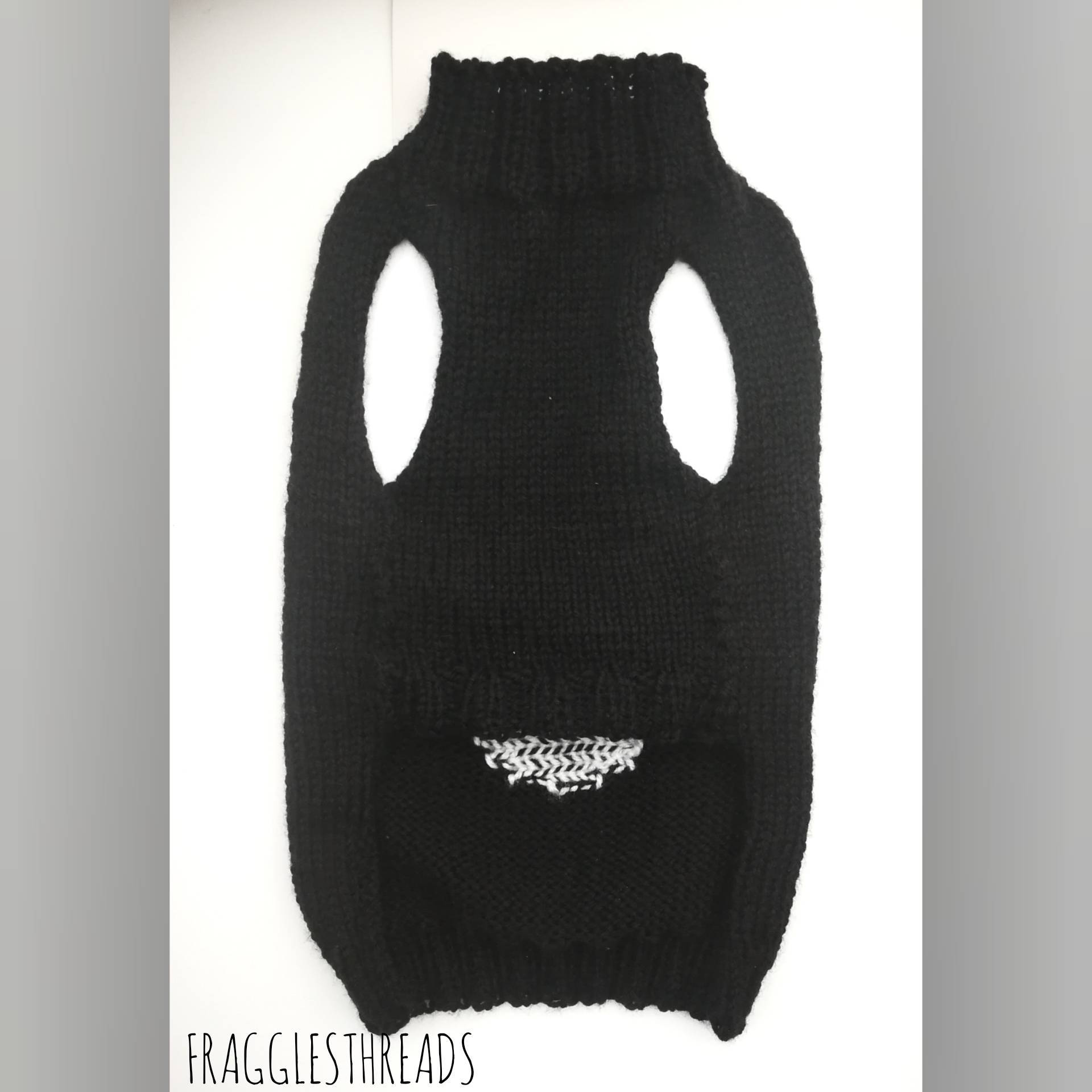 Skull Halloween Punk Rock Dog Jumper XS-XXL **with or Without Harness ...