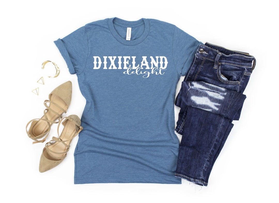 Dixieland Delight Womens T-shirt Womans Country Girl Tshirt - Etsy