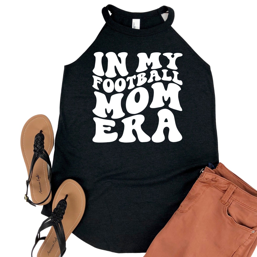 Fotball Mom Shirt, Football Game Tank Top, in My Football Mom Era, Gift ...