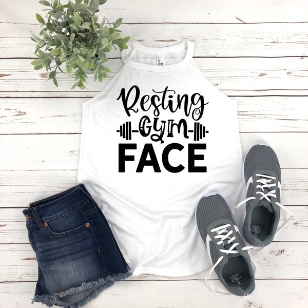 Rocker Workout Tanks For Women Etsy
