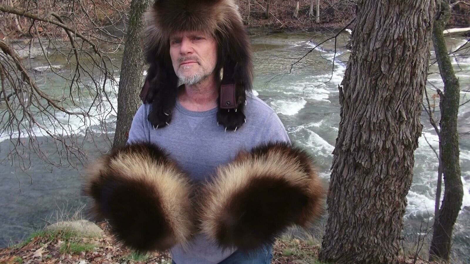 Wolverine Fur Mittens * Cold Weather * Coyote Beaver Red Fox Wolf Women ...