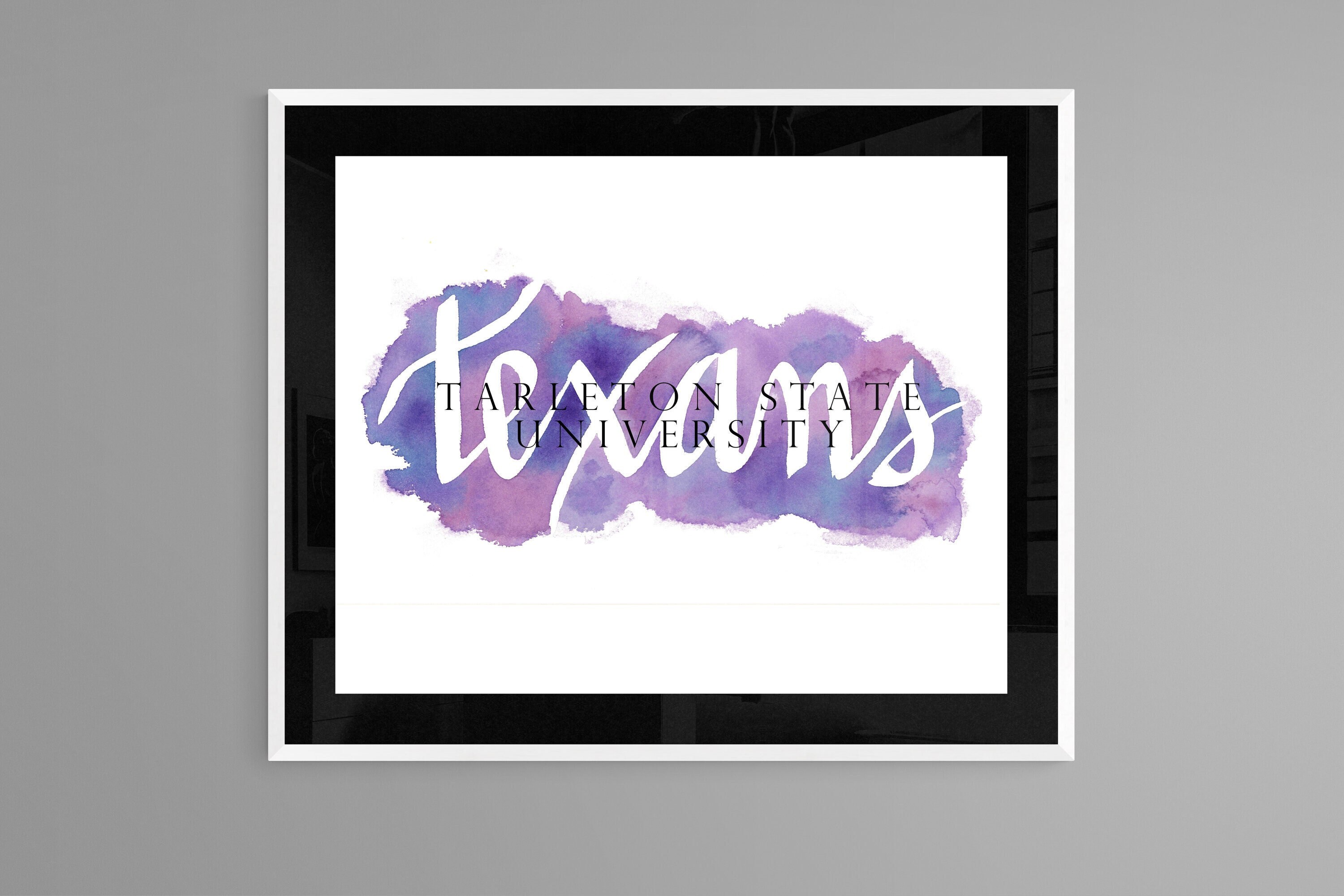 Digital Prints Watercolor Digital Print Tarleton State University ...