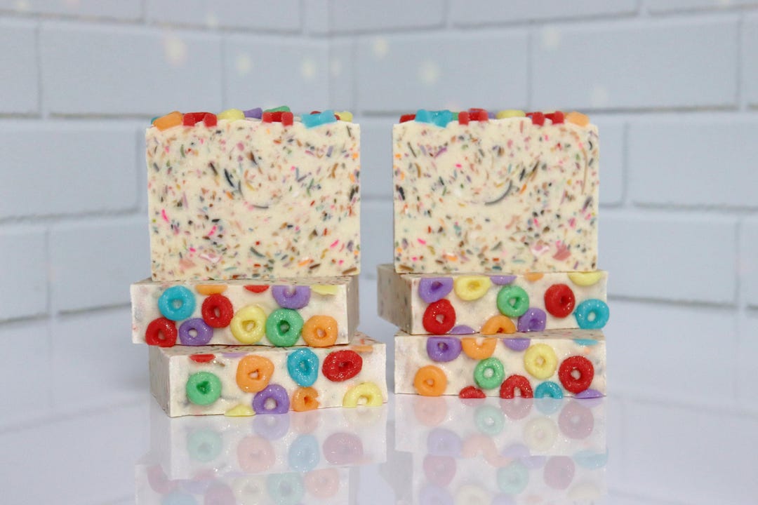 Fruity Loops PRE-ORDER, Cold Process Soap, Cereal Soap, Fruity Rings ...