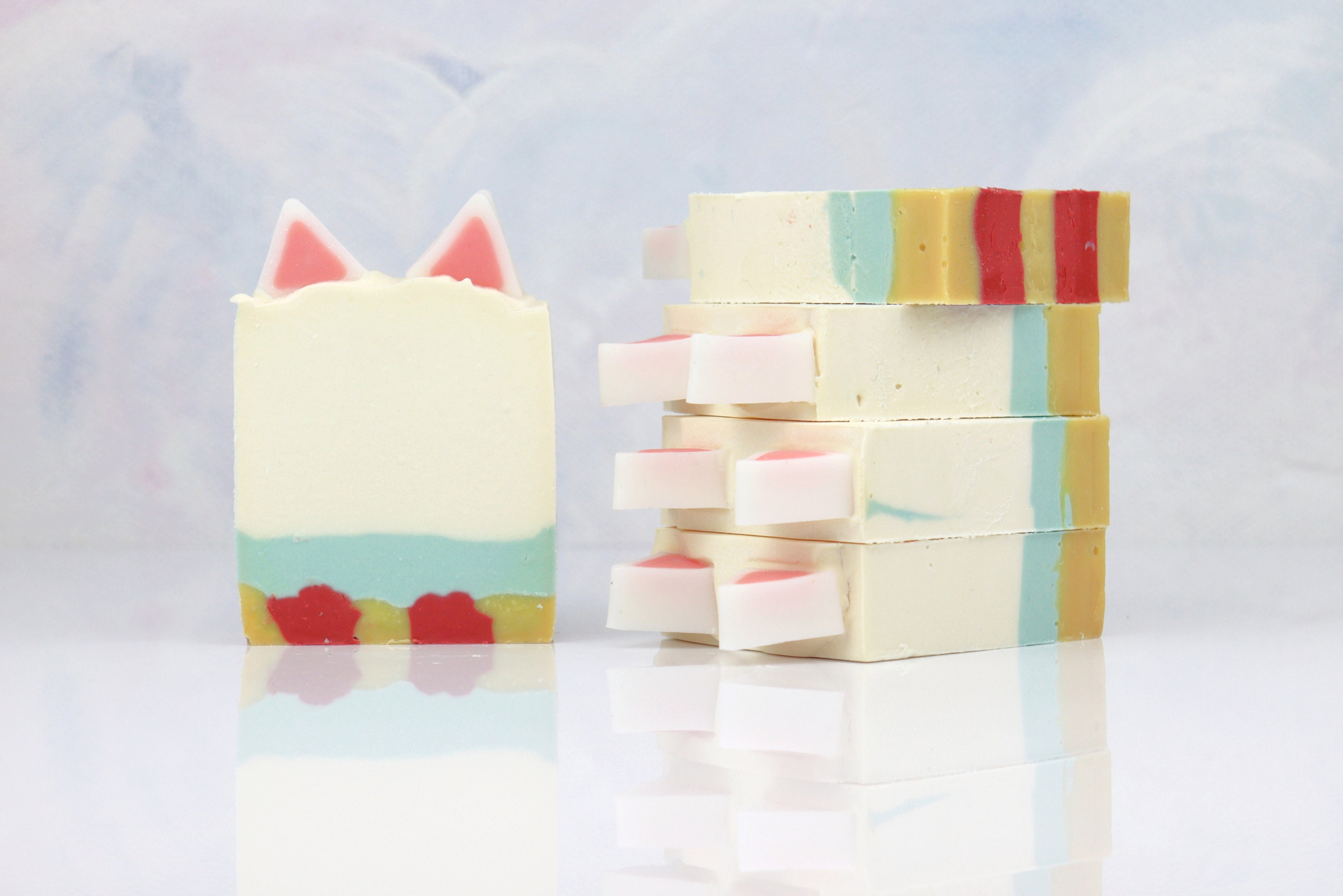 Carnival Cat PRE-ORDER, Cold Process Soap, Circus Cat, Villager Soap ...