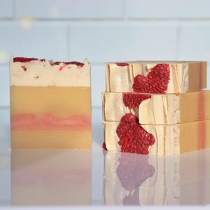 Strawberry Shortcake PRE-ORDER, Cold Process Soap, Valentines Day Soap ...