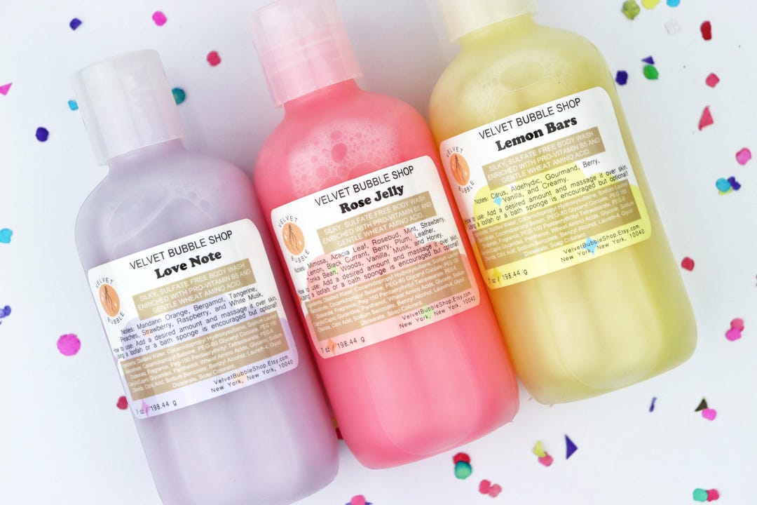 NEW SIZE !! Gentle Body Wash, 2 in 1, Velvet Bubble Body Wash, Love ...