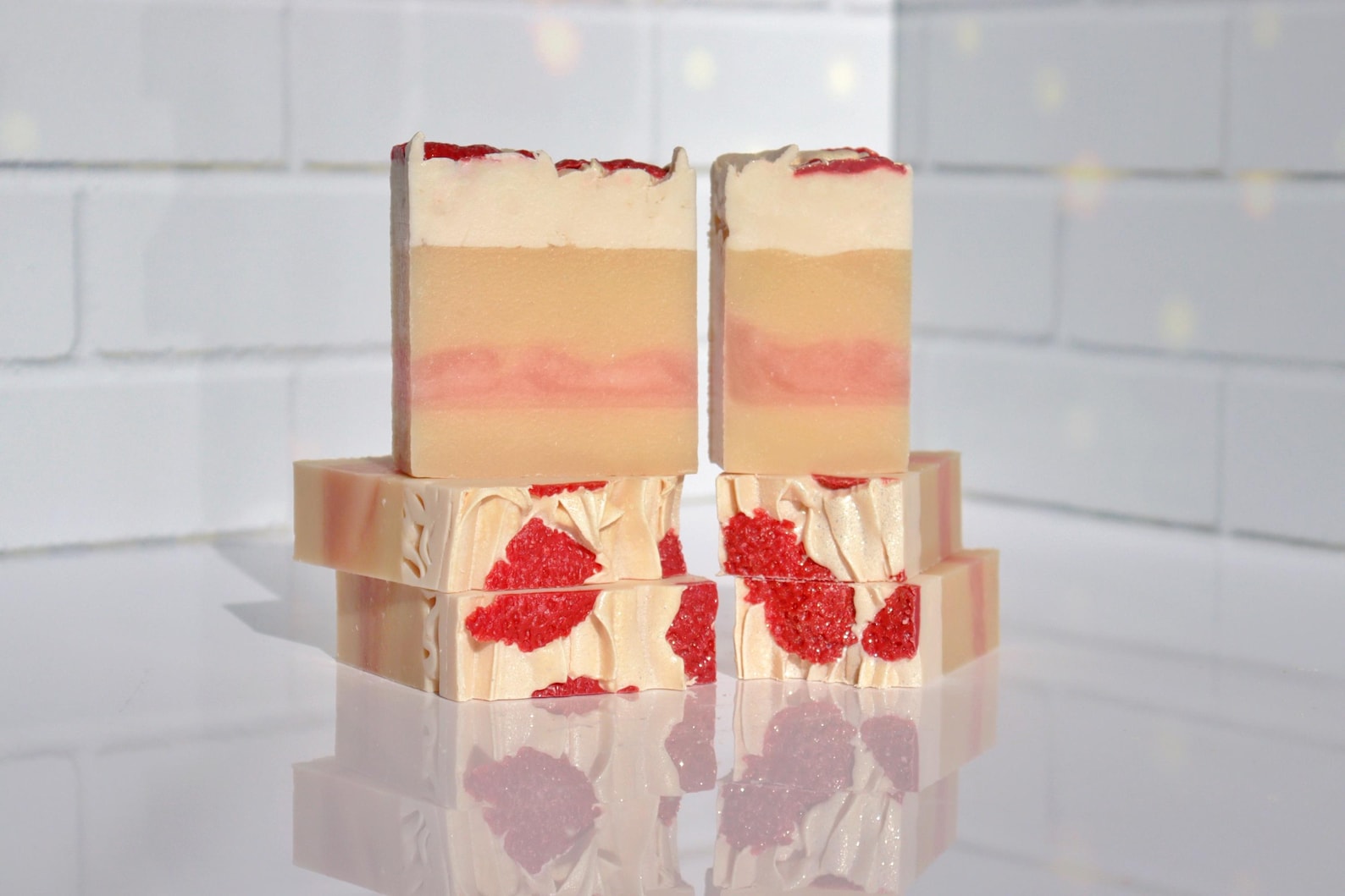 Strawberry Shortcake PRE-ORDER, Cold Process Soap, Valentines Day Soap ...