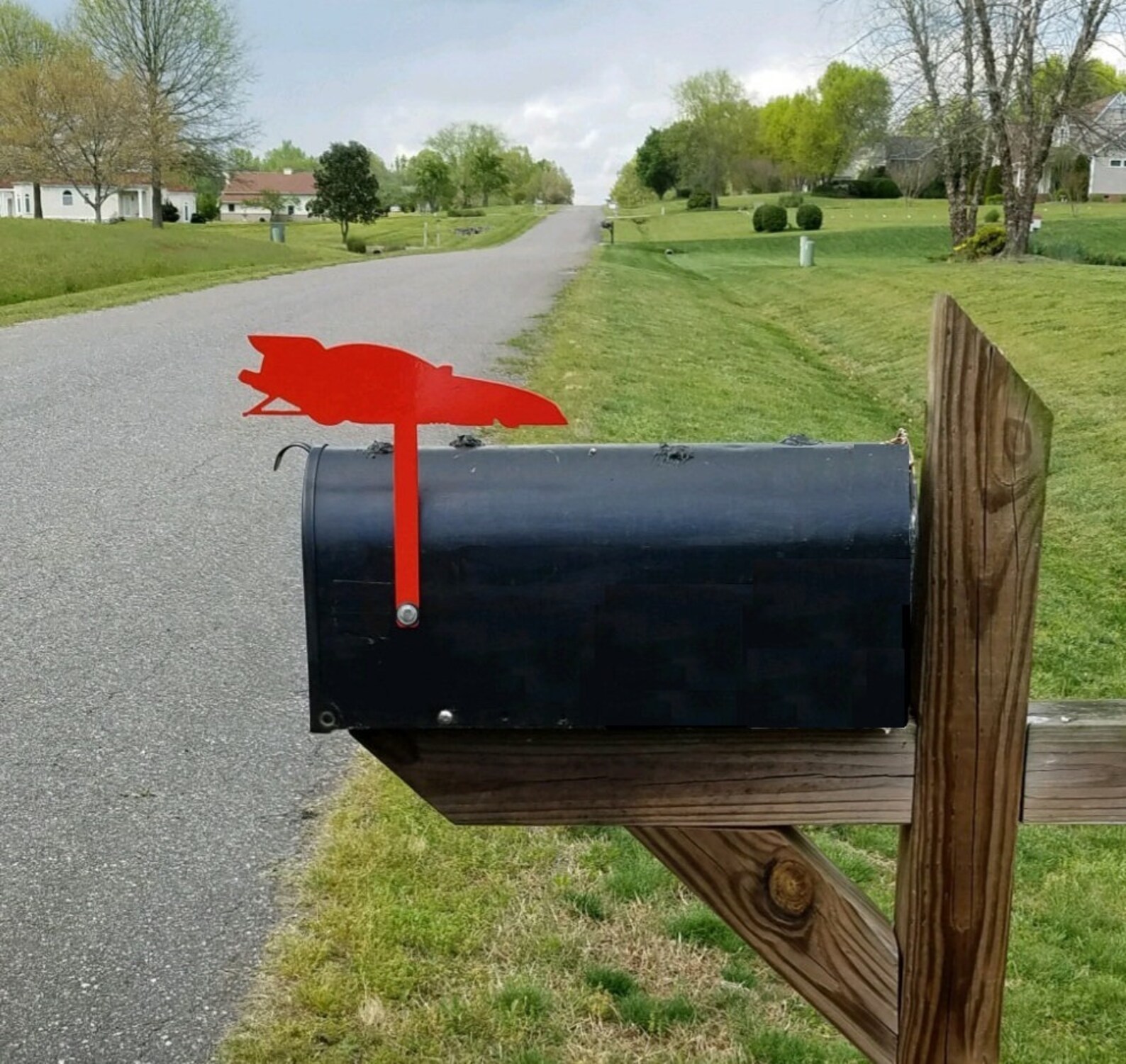 Drag Racing Mailbox Flag - Etsy