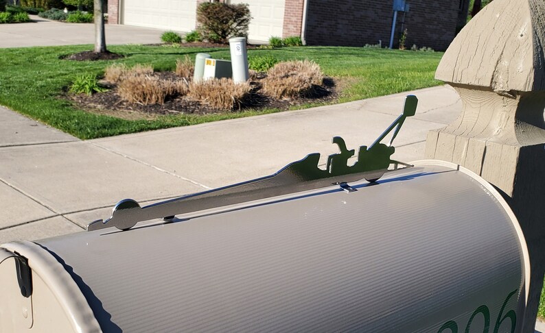 Drag Racing Mailbox Topper | Etsy