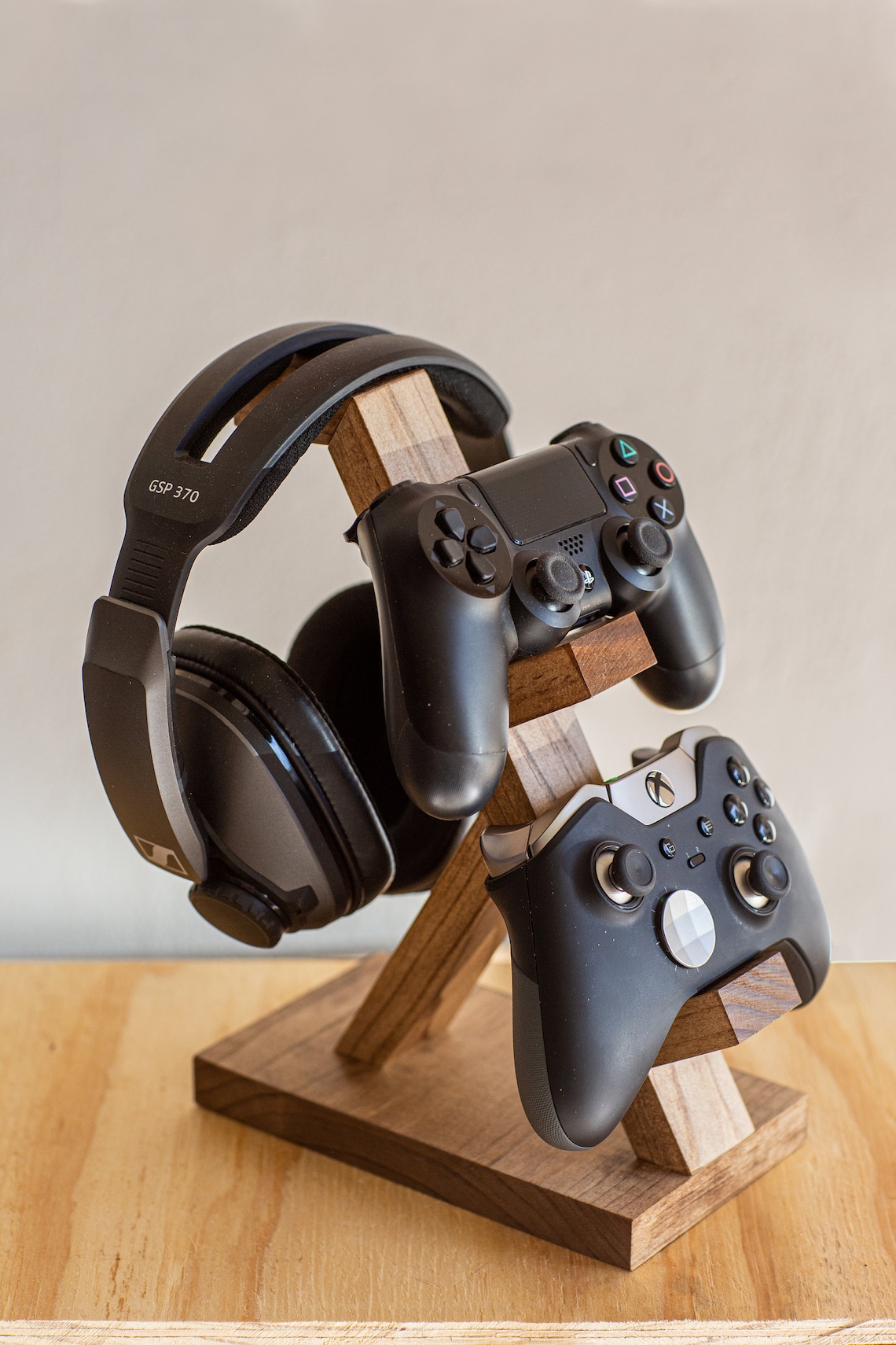 Wooden Controller Stand Headset Stand | Etsy