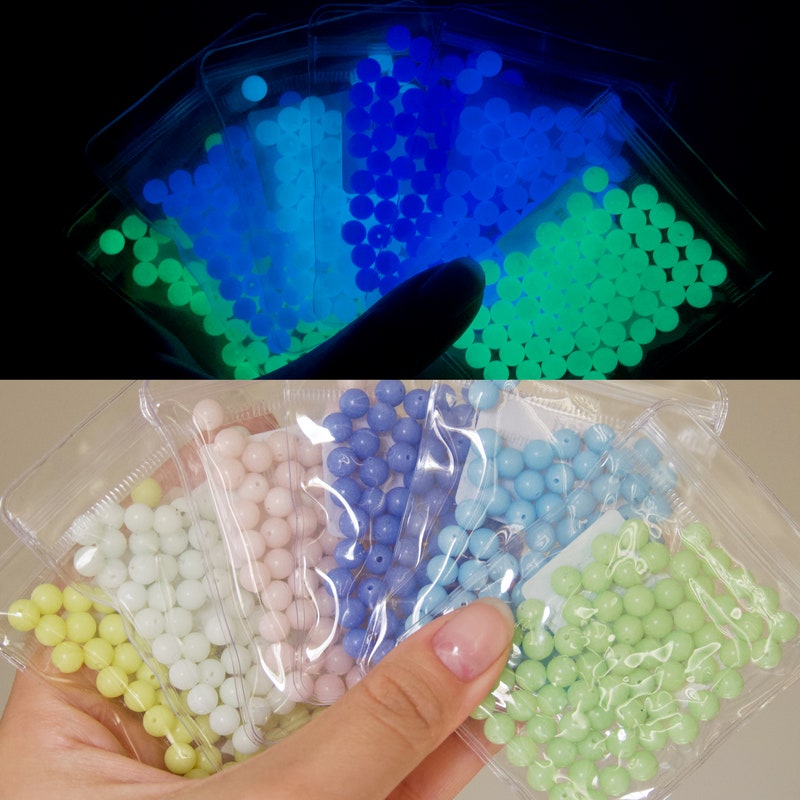 Glow in the Dark Luminous Beads - Etsy