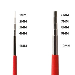 5-step Round Mandrel Set Craft Wire Tool/ 1mm-10mm Make Loops Circles ...