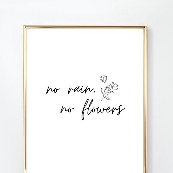 Rain Art Print - Etsy