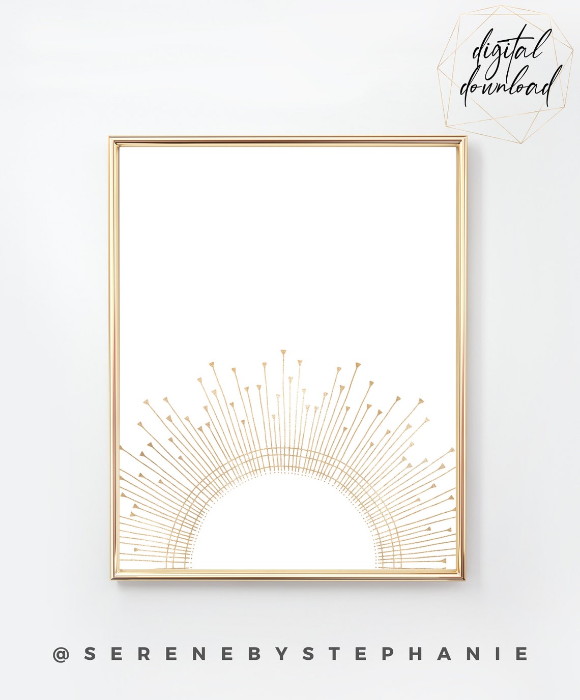 Gold Sun Art Print Gold Art Print Wall Art Prints Sun Art - Etsy
