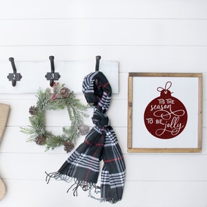Tis the Season Wall Art, Christmas Ornament Printable, Christmas Wall ...