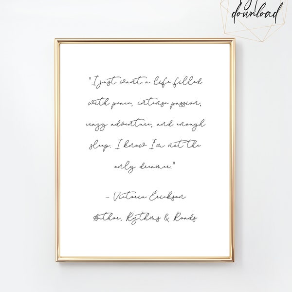 Book Quotes Print - Etsy