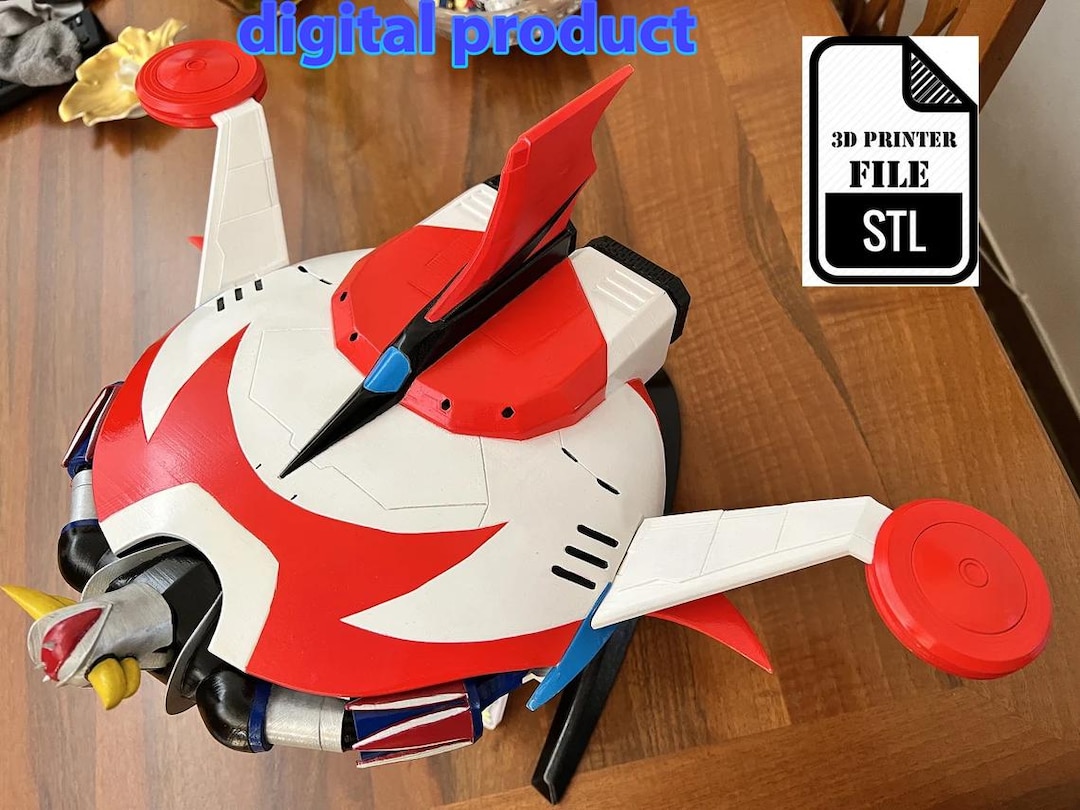 Goldorak soucoupe ufo-STL for 3d printer - Etsy France