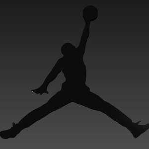 Air Jordan Logo.3d Printer STL - Etsy