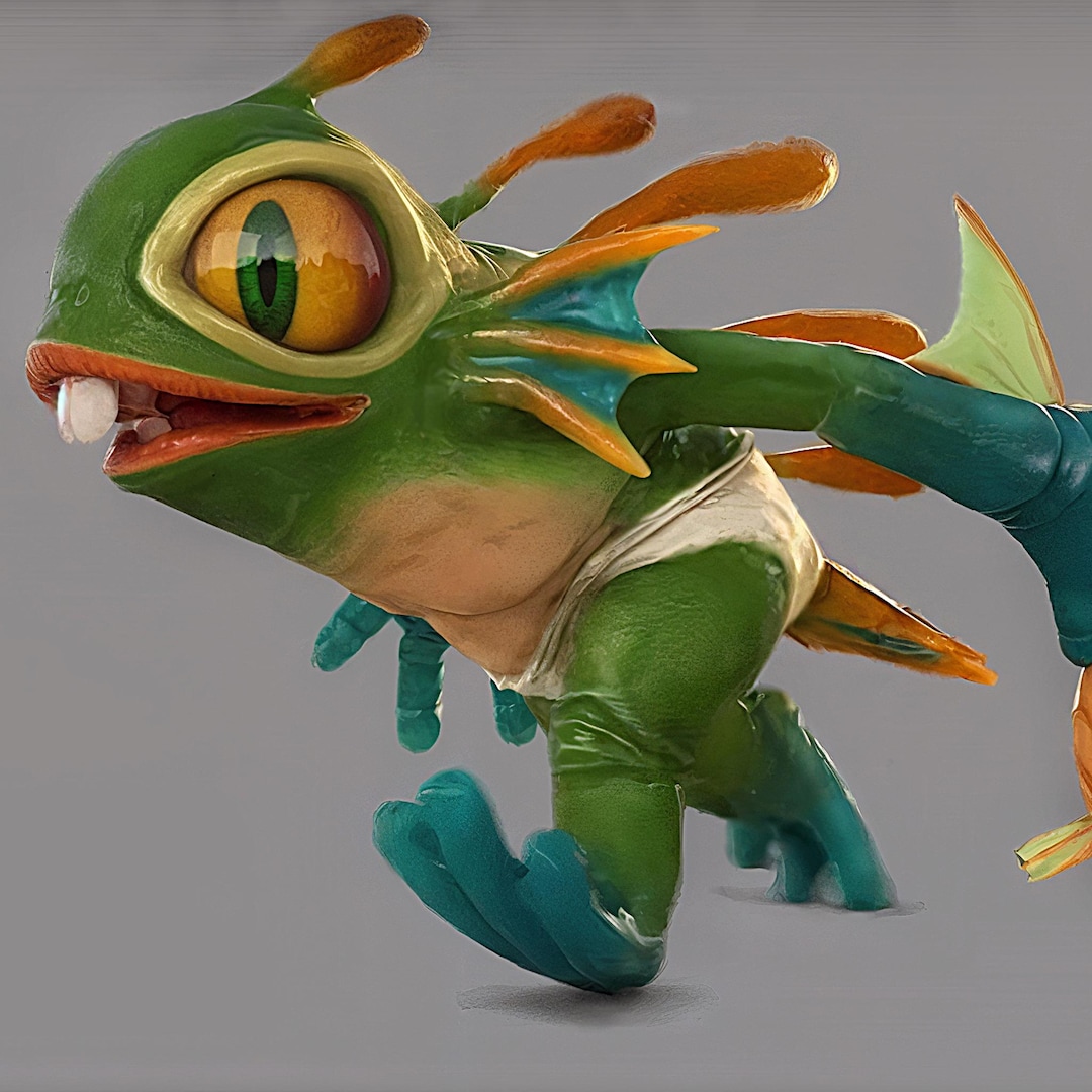 Murloc-murky-stl-Datei zum Drucken - Etsy Österreich